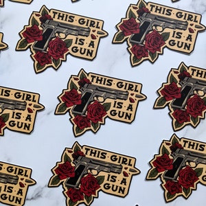 Halsey "girl is a Gun" Sticker - Etsy