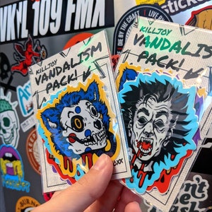 Mousekat Skull Sticker - Etsy