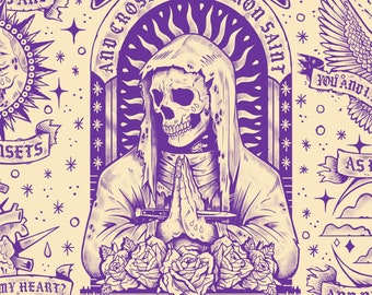 MCR Tattoo Flash Sheet Print 8x10 - Etsy