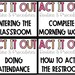 Classroom Routine Charades - Act It Out Learning Game for Students - Etsy