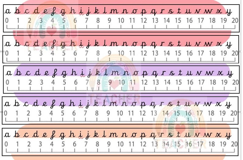 Handwriting & Number Formation Desk Mats: Supports Read Write Inc. and ...