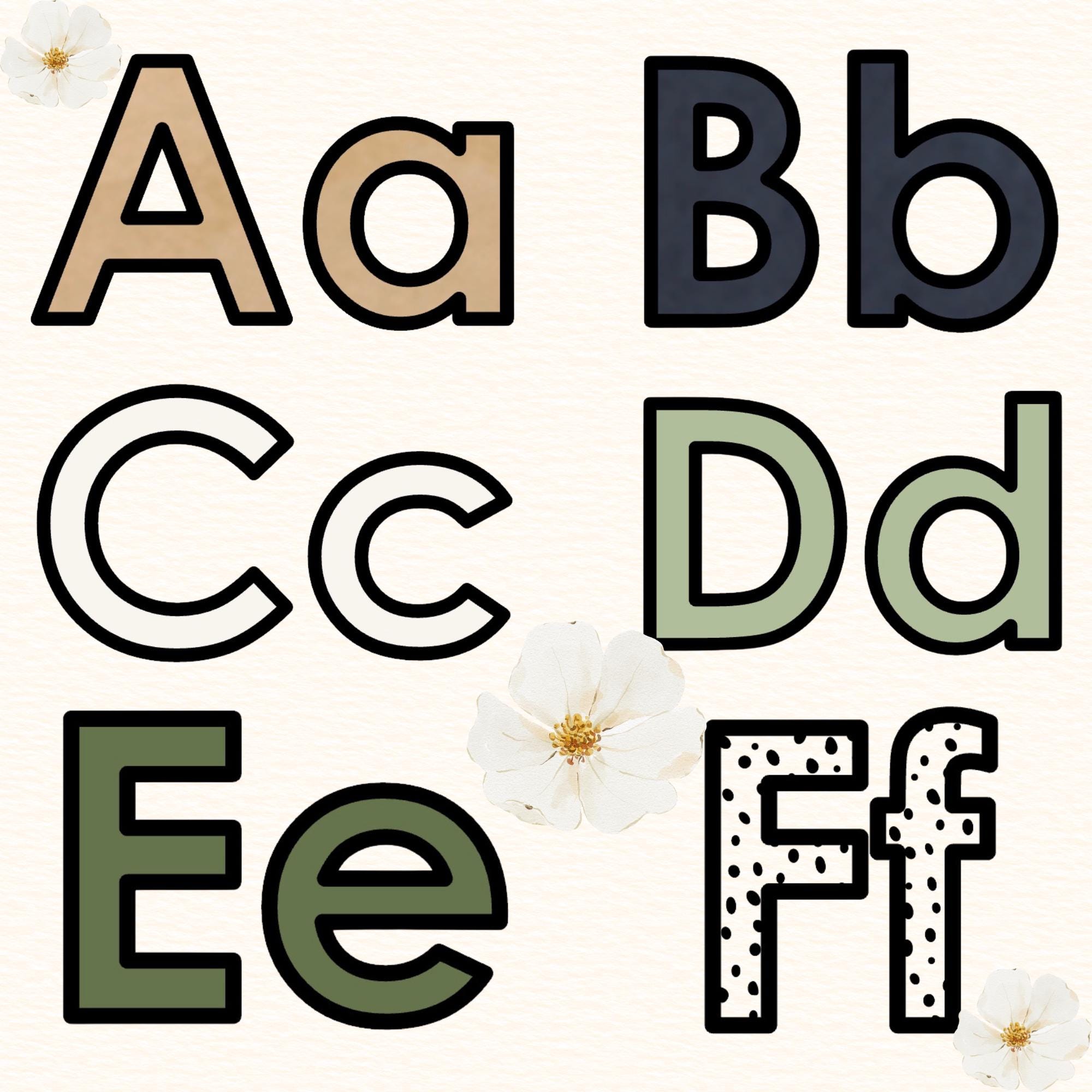 Unique Classroom Letter Fonts | Stylish Print Designs | Various Font ...