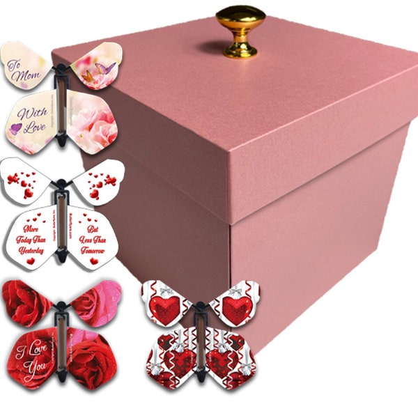Exploding Butterfly Gift Box - 60+ Gift Ideas for 2024