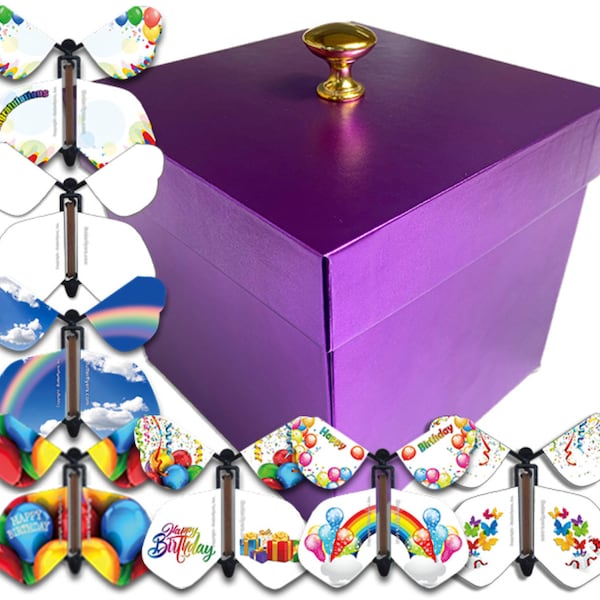 Flying Butterfly Surprise Box - Etsy