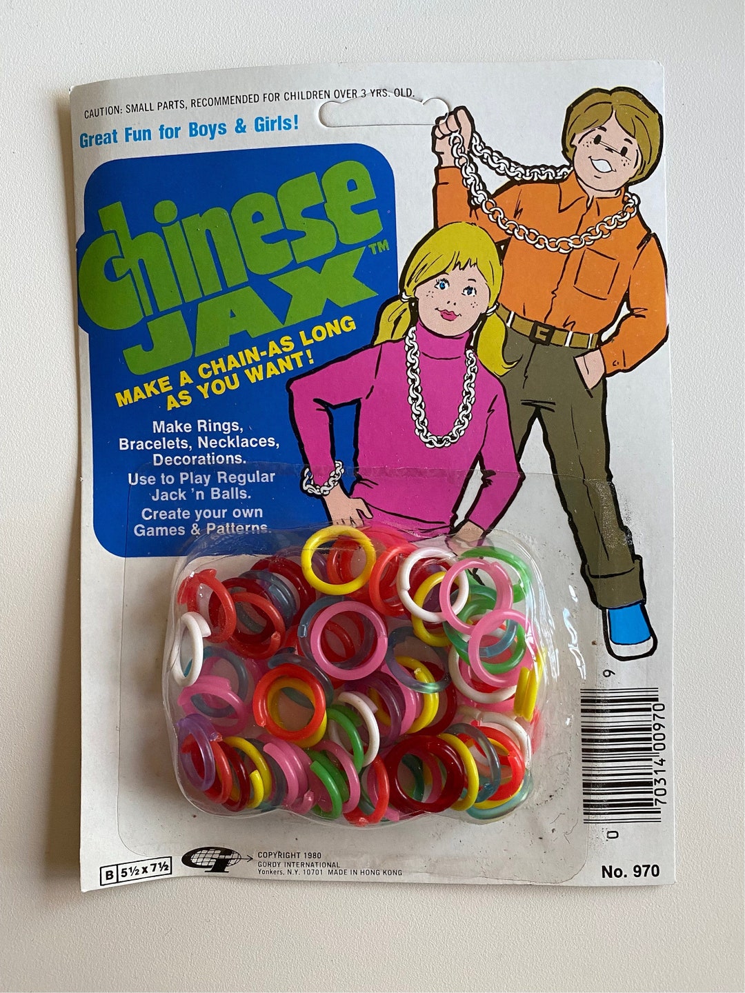 CHINESE JAX JACKS Gordy International Vintage 1980 Collectible Toy Hong ...