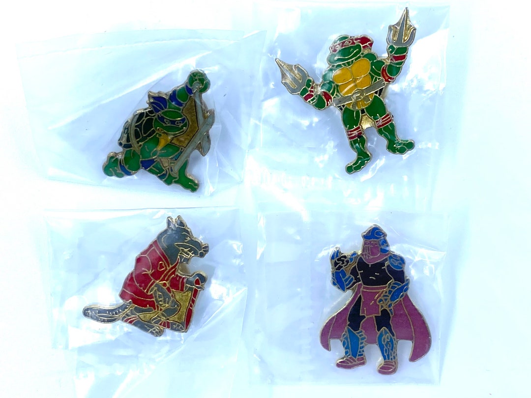 TMNT PIN BUTTONS Teenage Mutant Ninja Hero Turtles Ninja Pin Buttons ...
