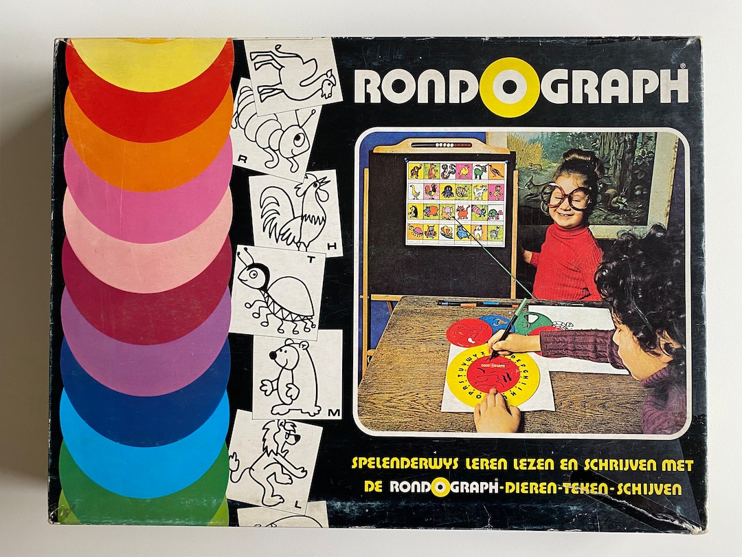 RONDOGRAPH ANIMALS ABC Rotadraw Vintage 60s Collectible Toy - Etsy ...