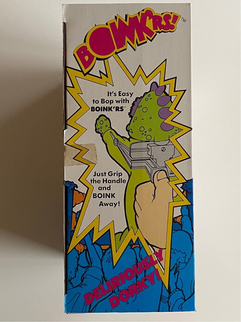 BOINK'RS PUPPET Bonkly Blue Vintage 80s Toy Collectible Comical ...