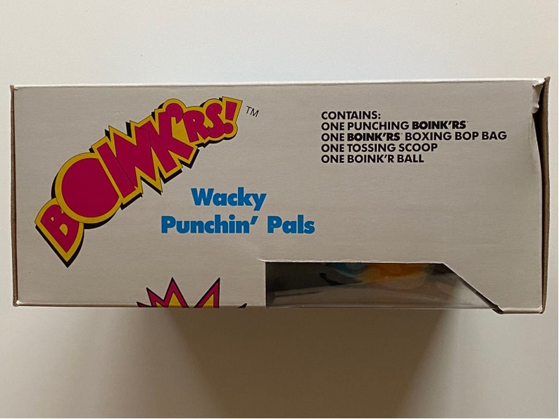 BOINK'RS PUPPET Bonkly Blue Vintage 80s Toy Collectible Comical ...