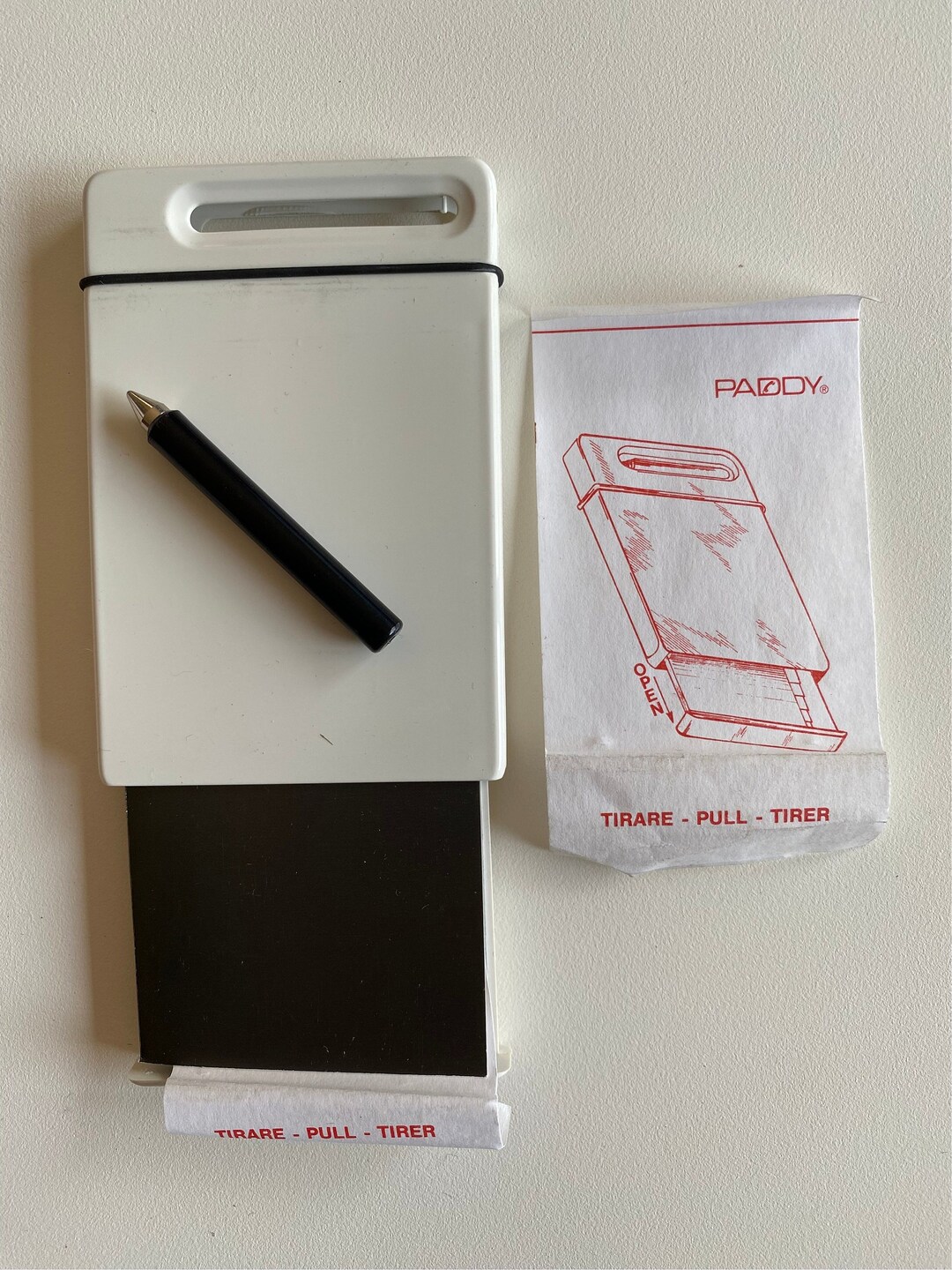 PADDY DESIGN NOTEBOOK Vintage 1980’s Collectible Gadget Italy Milano ...