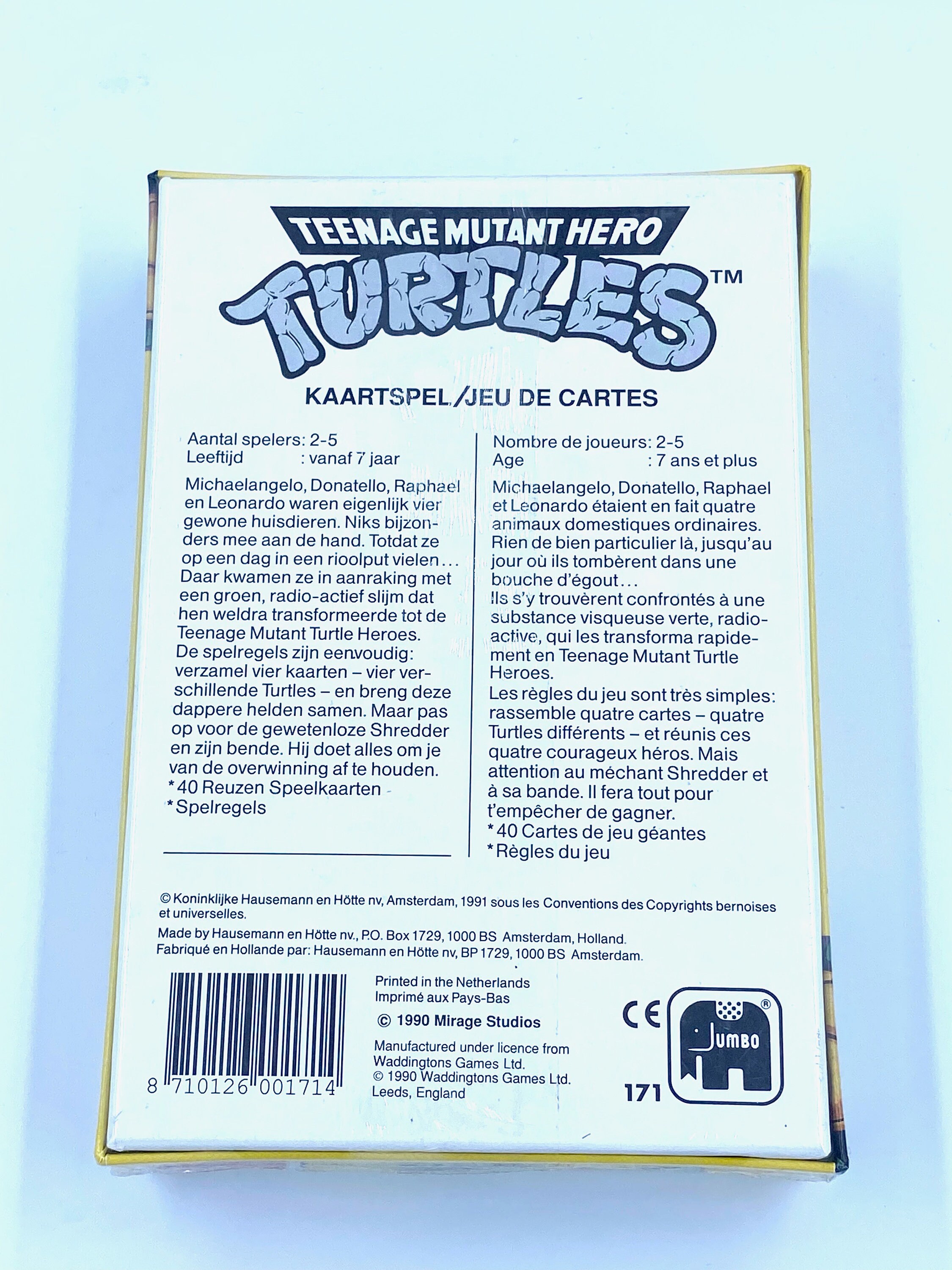 TMNT CARD GAME Teenage Mutant Hero Turtles Ninja Card Game Leonardo ...