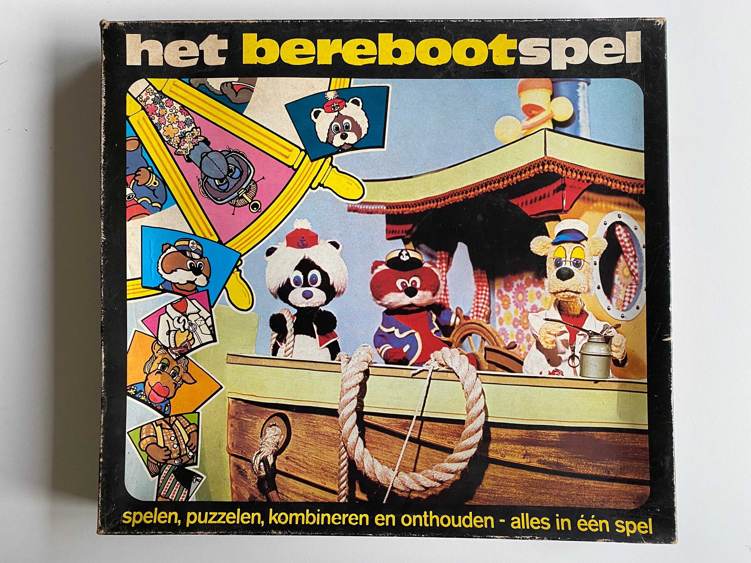 THE BEAR BOAT Board Game 1986 Vintage 70 Collectible Toy Puppet ...