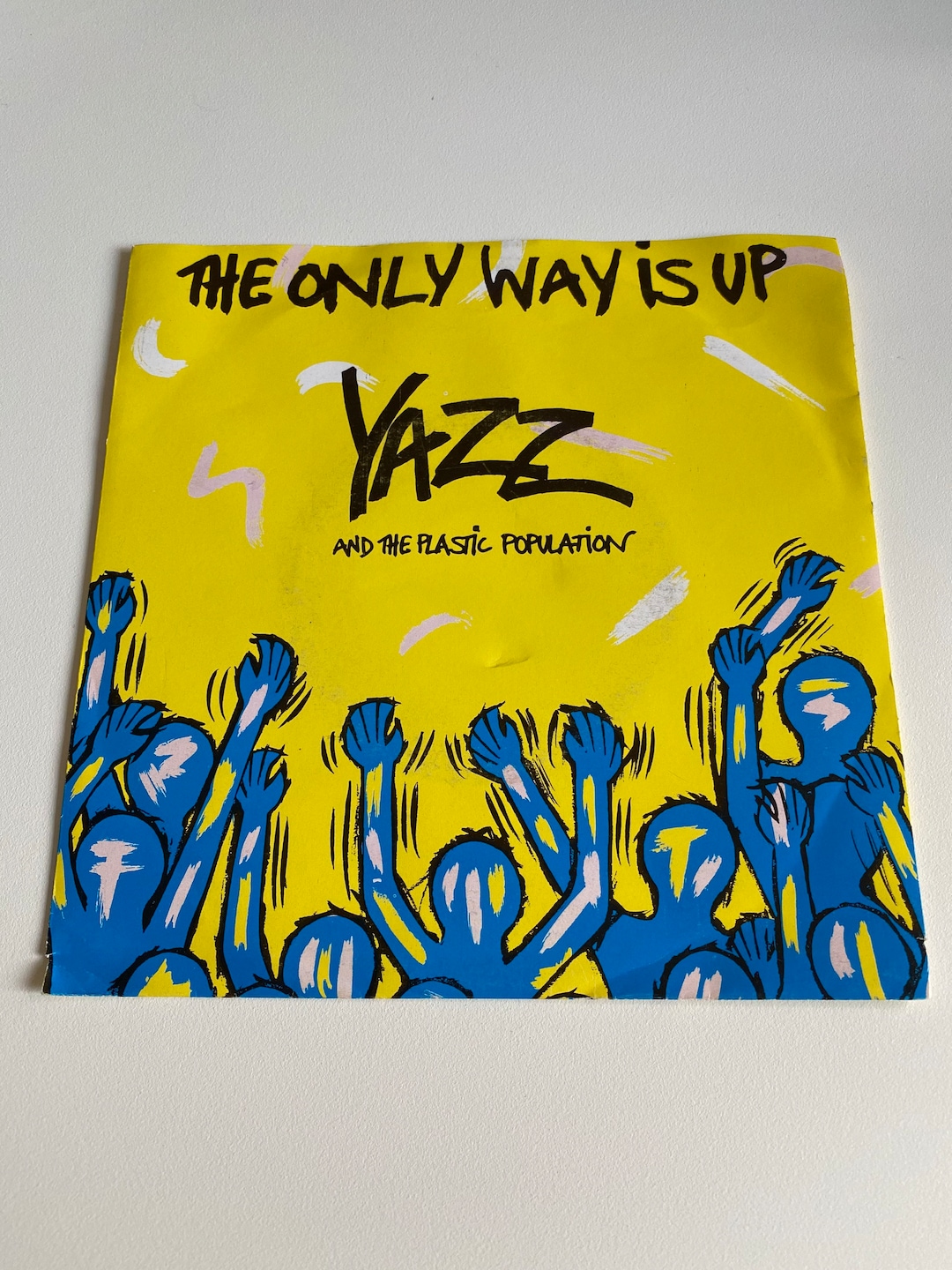 YAZZ and the Plastic Population the Only Way is up 80s 45 Rpm Vinyl ...