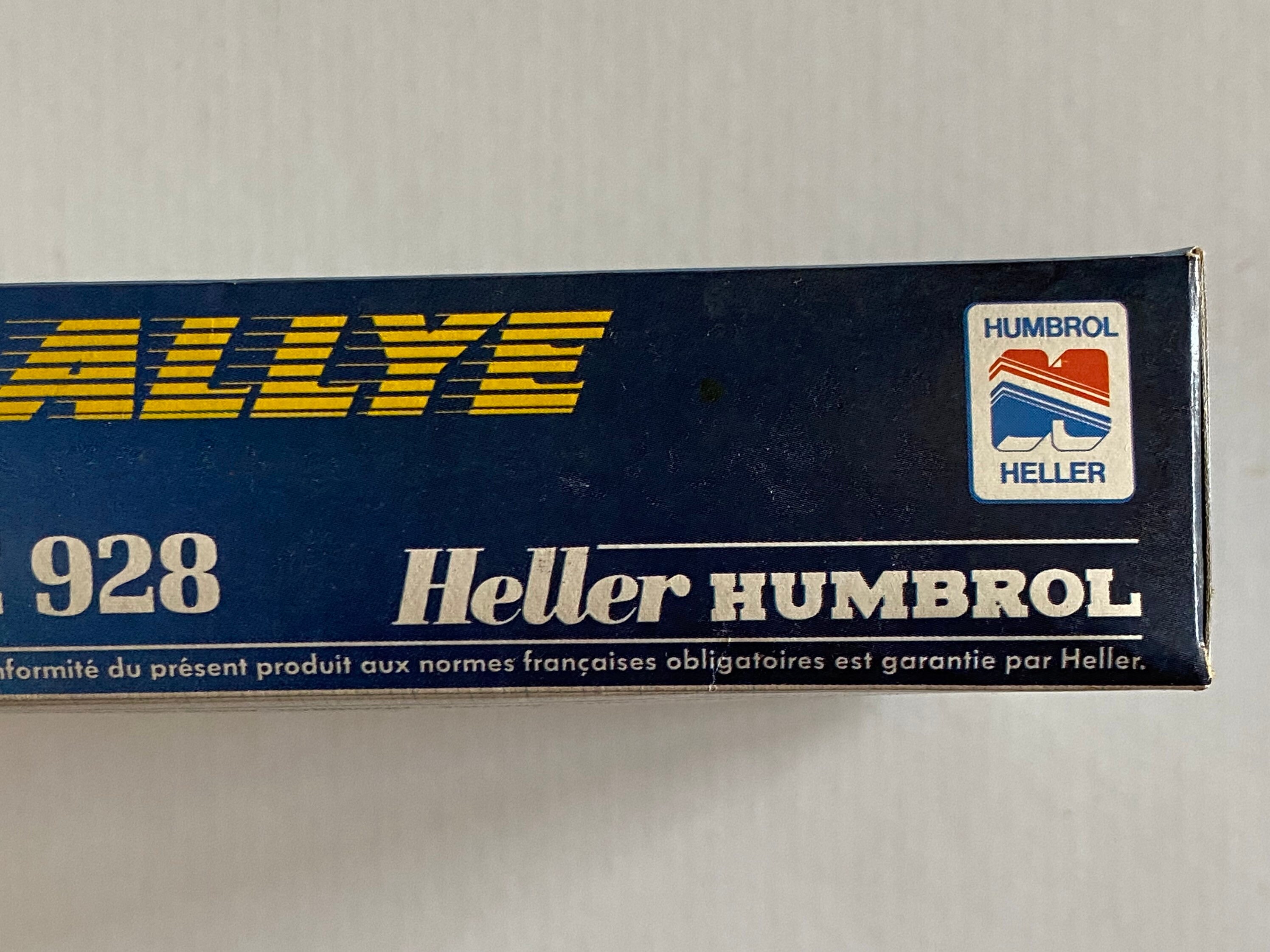 1:43 PORSCHE 928 MODEL KIT 80s Rallye Heller Humbrol Model Kit 1984 ...