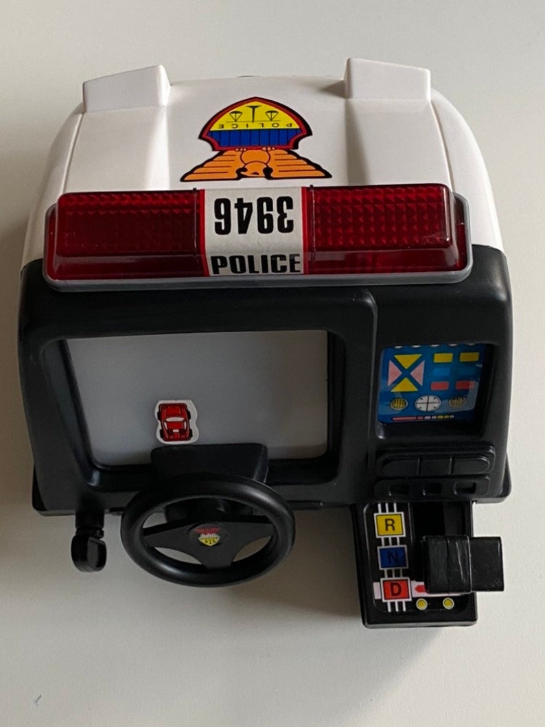 POLICE DASHBOARD TOY Vintage 80s Collectible Toy Battery Operated New ...
