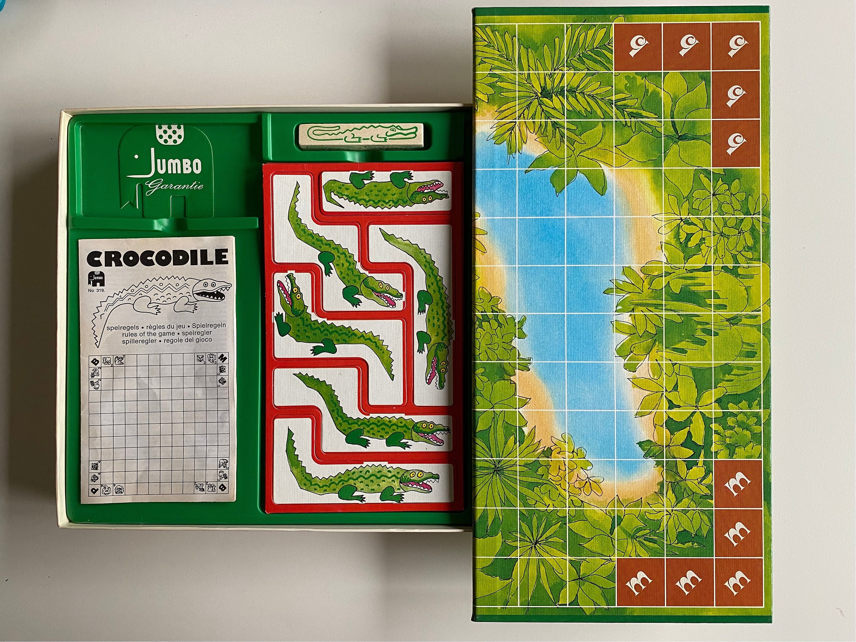 CROCODILE BOARD GAME 1977 Vintage 70s Collectible Toy Strategy Game ...