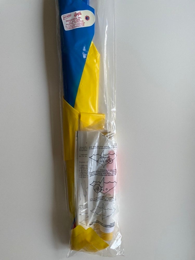 GAYLA STUNTMASTER KITE Vintage 70s Collectible Toy Keel Guided Stunt ...