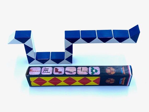 Puzzles Games & Puzzles Toys & Games Original 1981 Rubik's Snake With ...