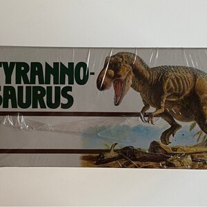TYRANNOSAURUS DIORAMA SET Vintage Tamiya Collectible Plastic Model Kit ...