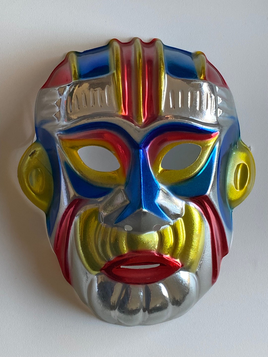 SKY WARRIOR MASK Vintage Collectible 80s Decorative Mask Topstone Aztec ...