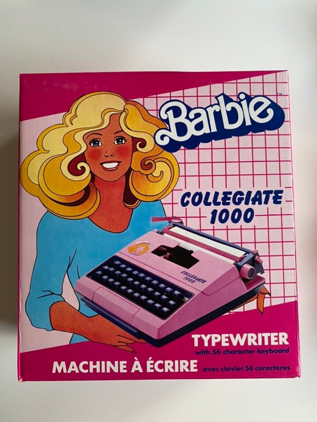 BARBIE TYPEMACHINE COLLEGIATE 1000 Vintage Jaren 80 Verzamelspeelgoed ...