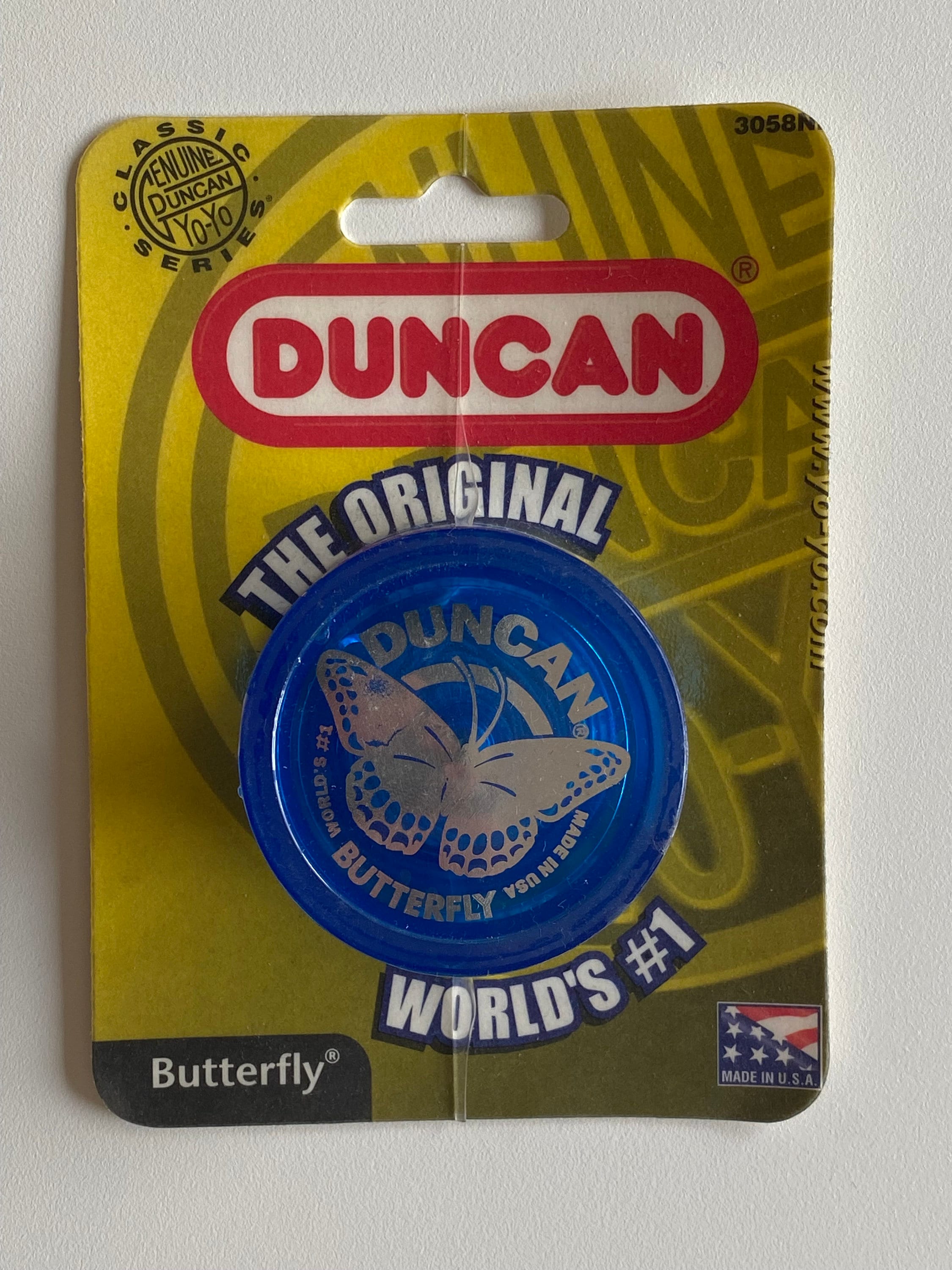 BUTTERFLY YO YO Vintage 90s collectible toy Duncan New old stock