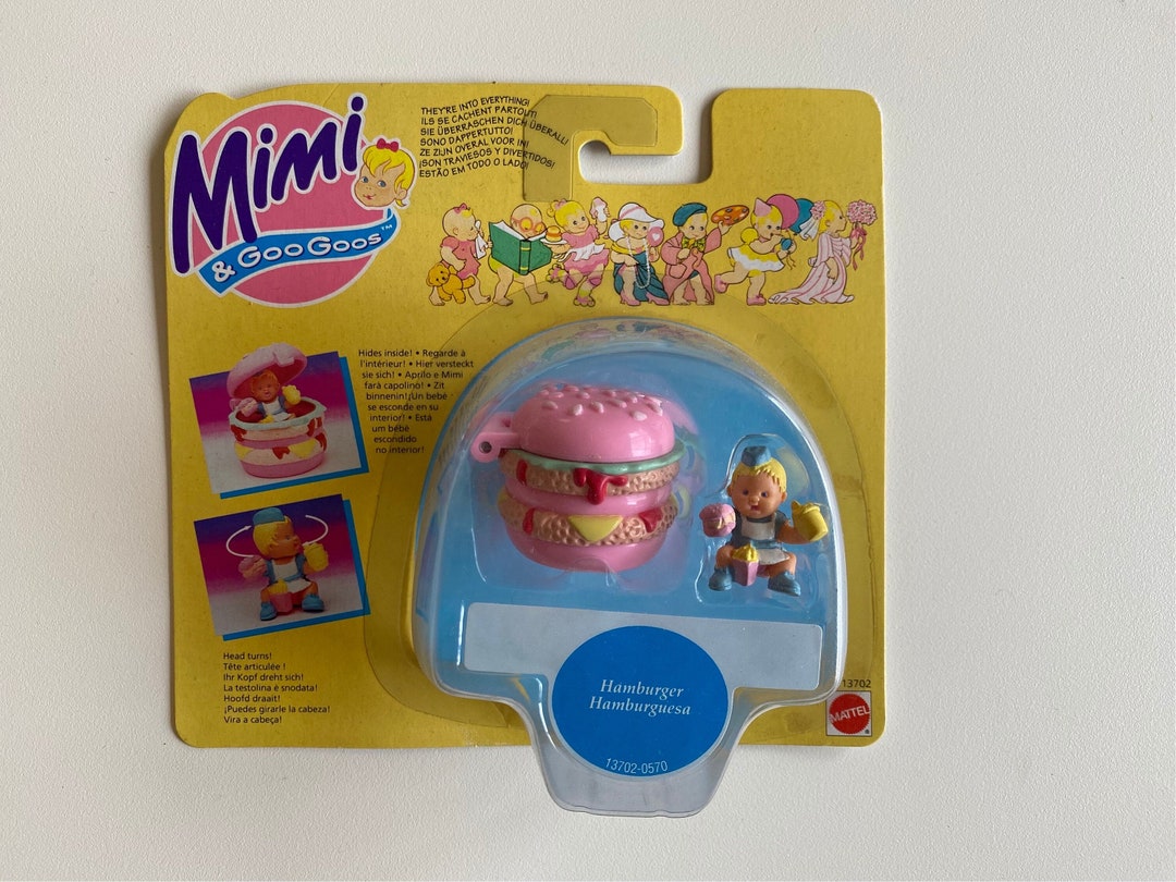 SCOFFY MIMI and Her Burger Tipper Mimi & the Goo Goos Mattel Vintage ...