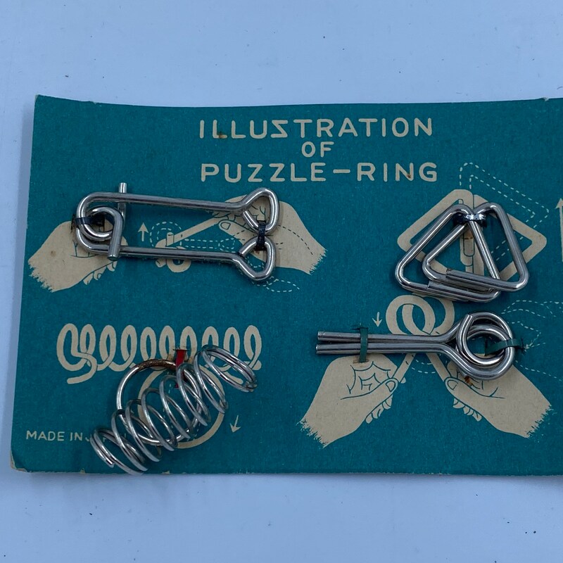 Puzzle rings - Etsy 日本