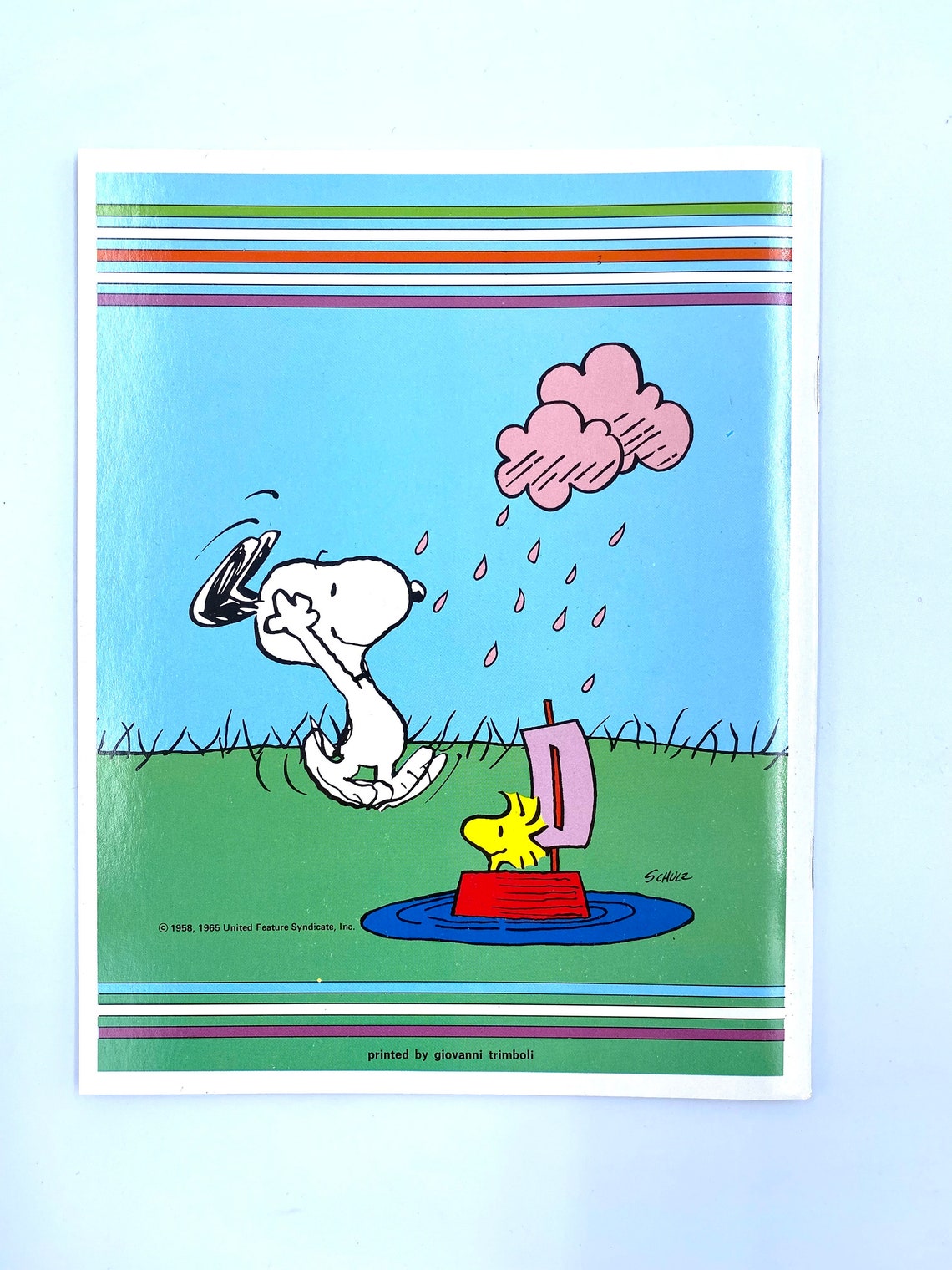 1980s Peanuts Snoopy and Friends Ruled Notebooks Lot of 4 Woodstock ...