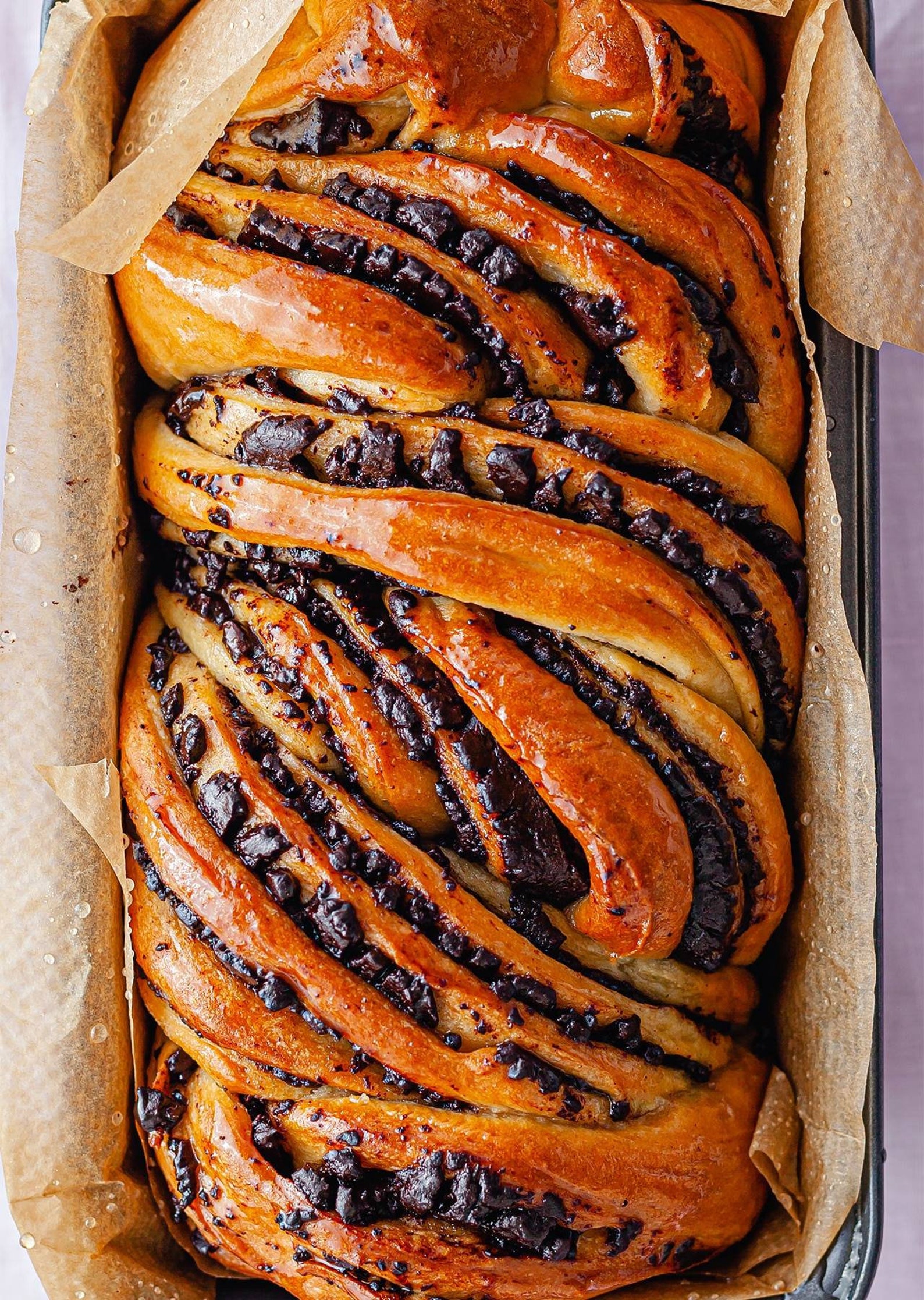 ALL Organic Chocolate Babka / Holiday Dessert Present Delicious Loaf ...