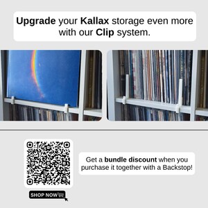Kallax Backstops for Vinyl Storage | Back Bumper for Ikea Kallax to ...