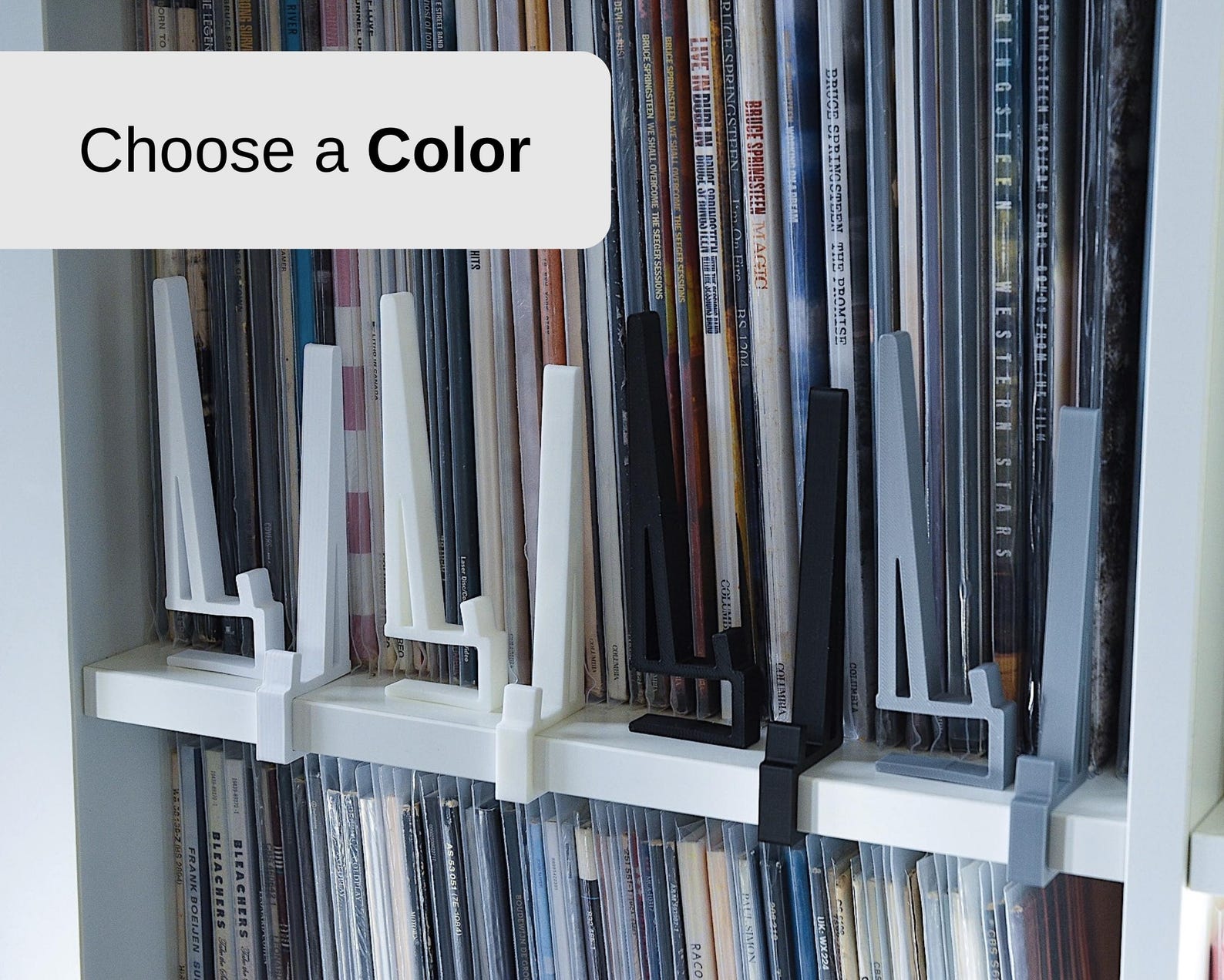 Kallax Clip Holder for Vinyl Record Sleeves | Display Your Vinyl Record ...