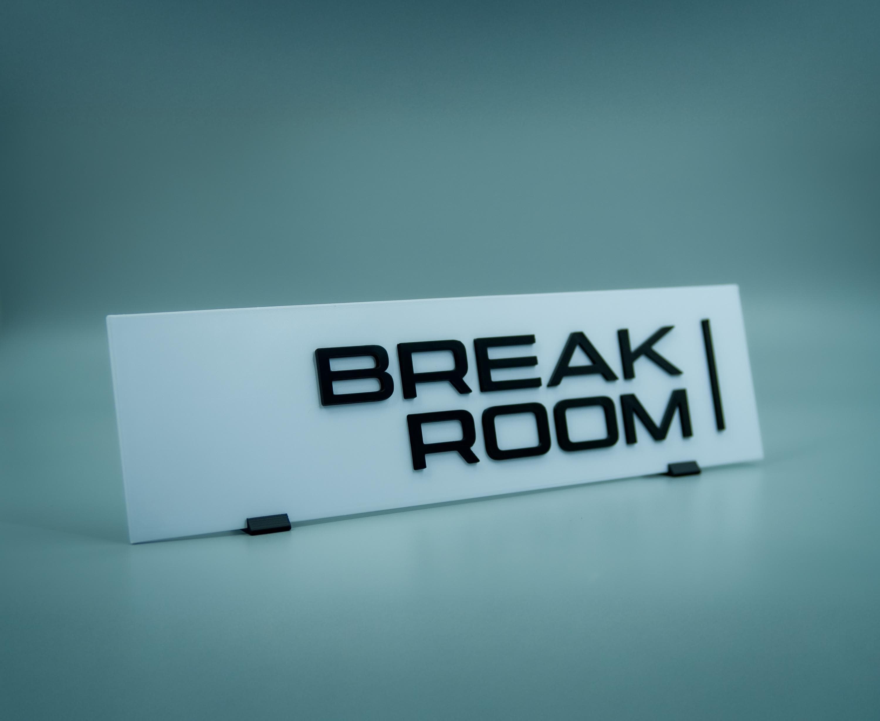 Severance Break Room Sign | Break Room Department Names Original Sign ...