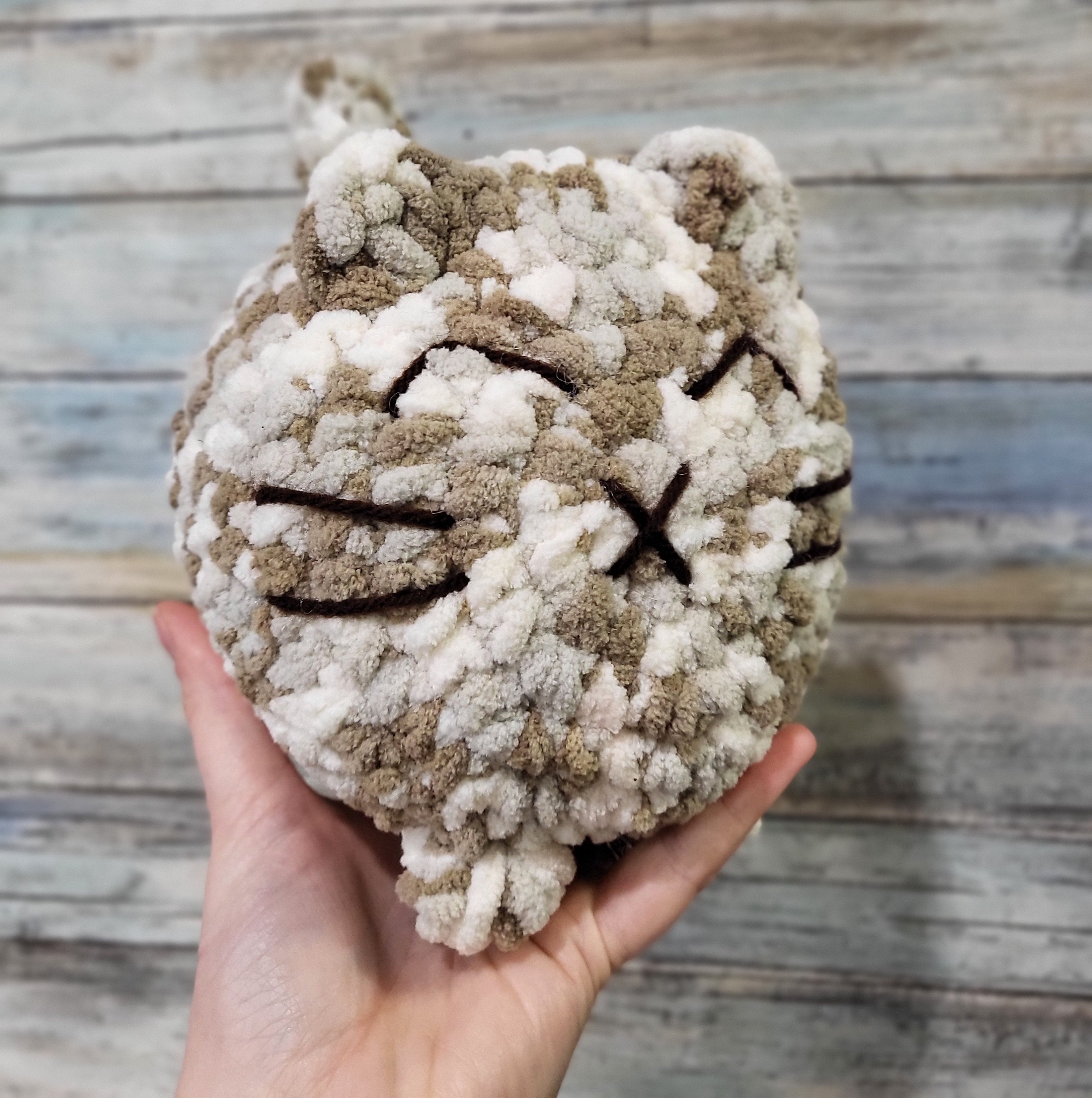 Crochet Loaf Cat, Crochet Cat Amigurumi, Crochet Cat Plushie - Etsy