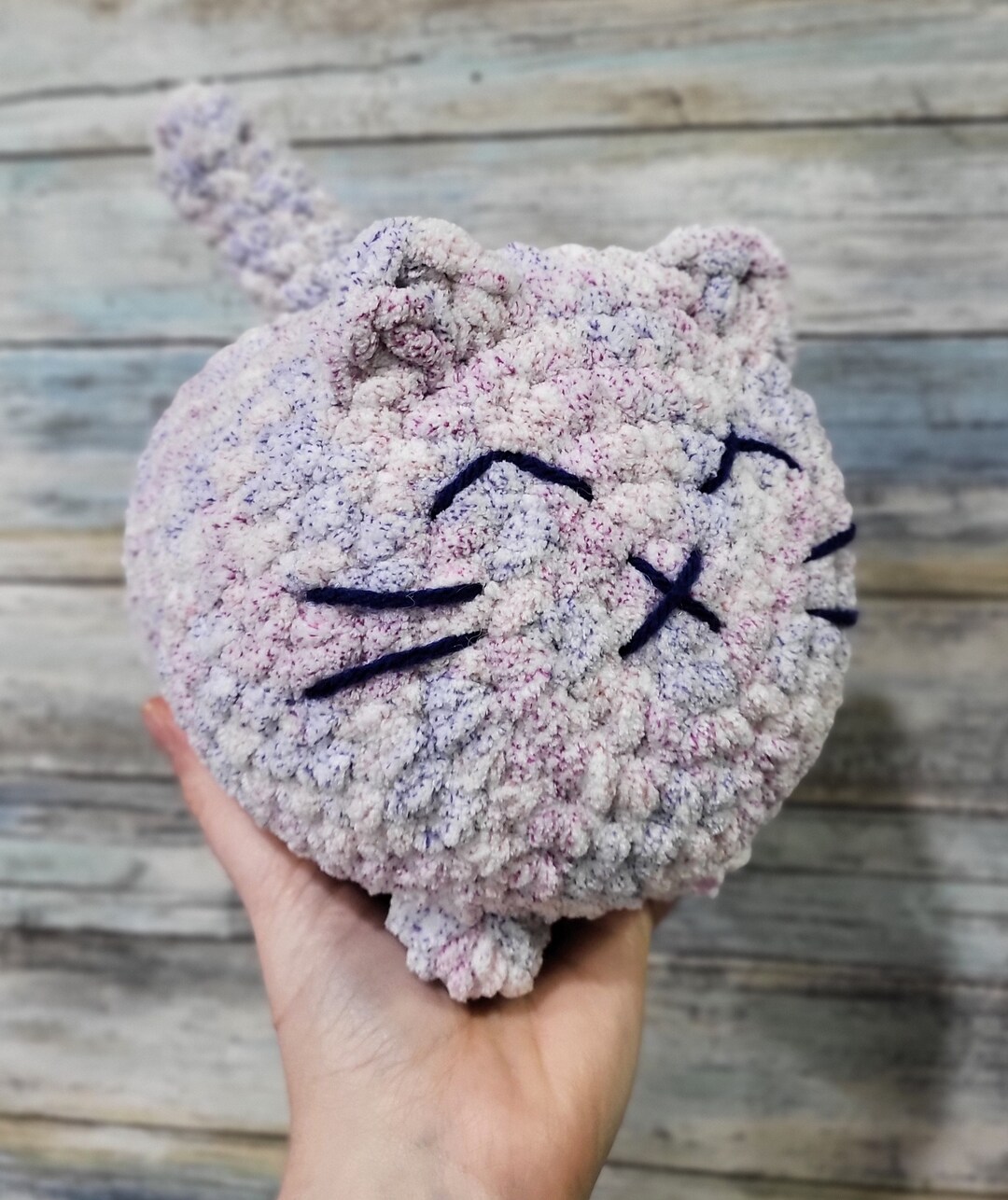 Crochet Loaf Cat, Crochet Cat Amigurumi, Crochet Cat Plushie - Etsy