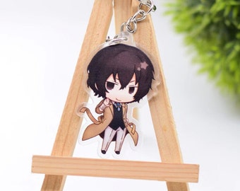 Dazai Osamu Keychain | Etsy