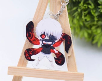 Ken Kaneki Keychain - Etsy