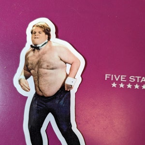 Chris Farley Waterproof Sticker Laptop Sticker Water - Etsy