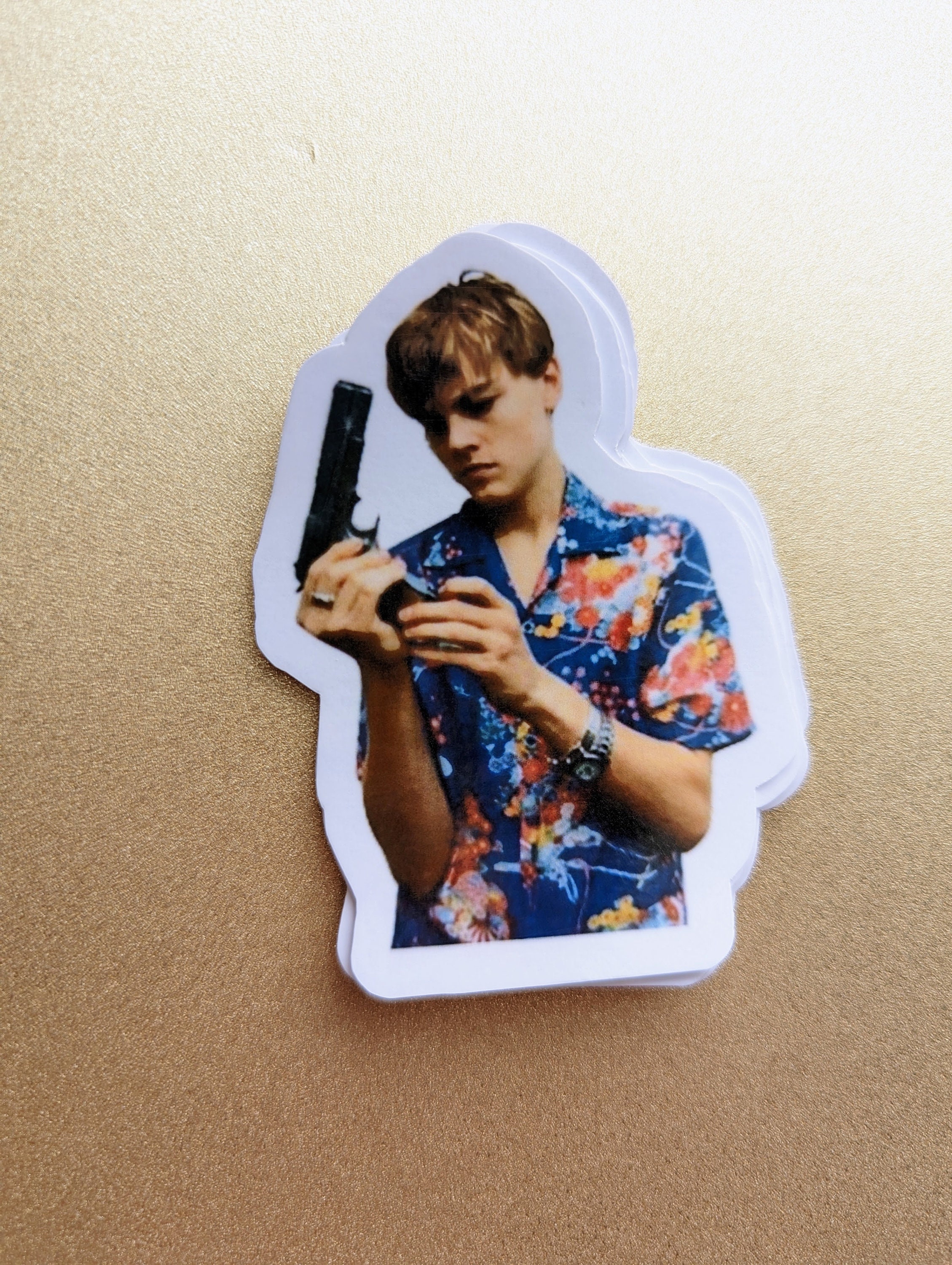 Leonardo Dicaprio Romeo and Juliet Waterproof Sticker Laptop Sticker ...