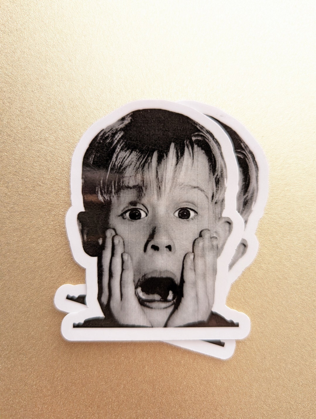Home Alone Sticker | Laptop Sticker | Water Bottle Sticker | Journal ...