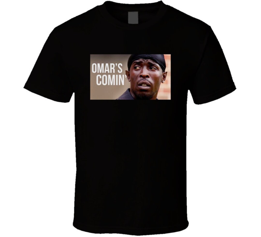 Omar's Comin' the Wire Tv Series Fan T Shirt - Etsy