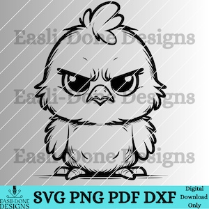 Grumpy Fun Farm Animal Bundle Svg Png Pdf and Dxf Files Instant ...