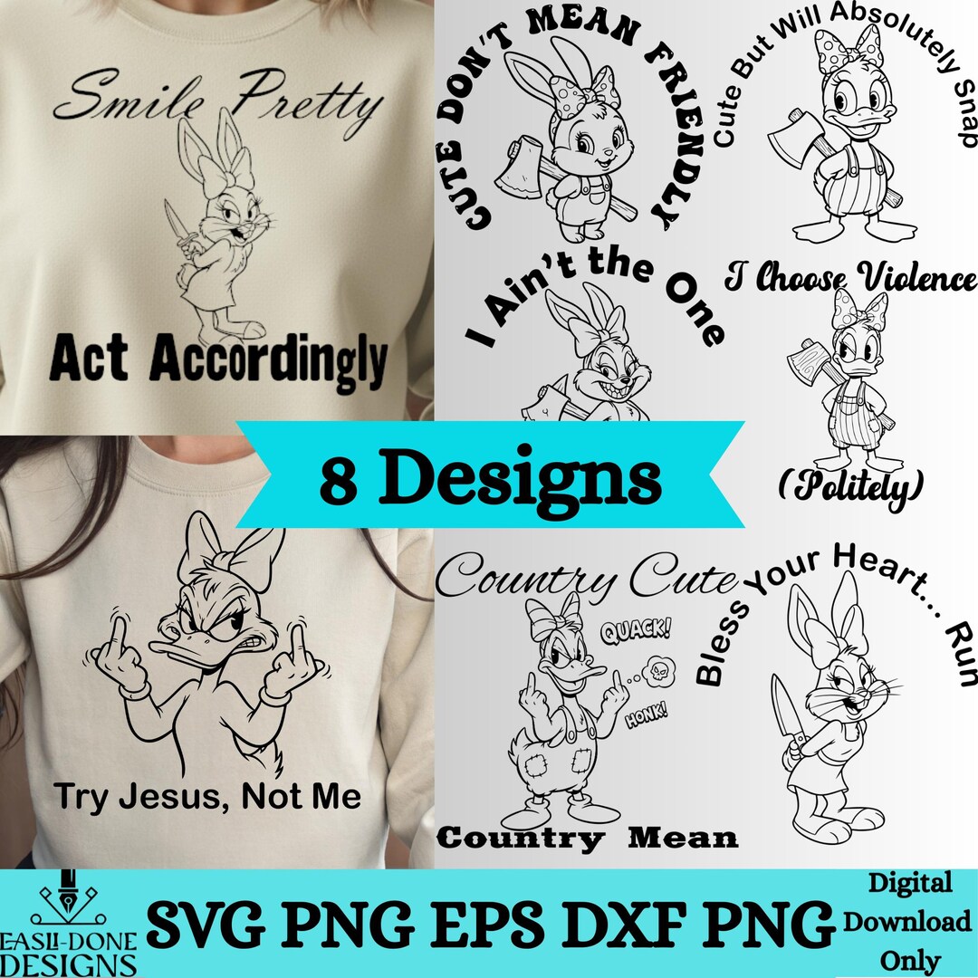 Sarcastic Text SVG Bundle: Country Girl Attitude Shirt Design, Adult ...
