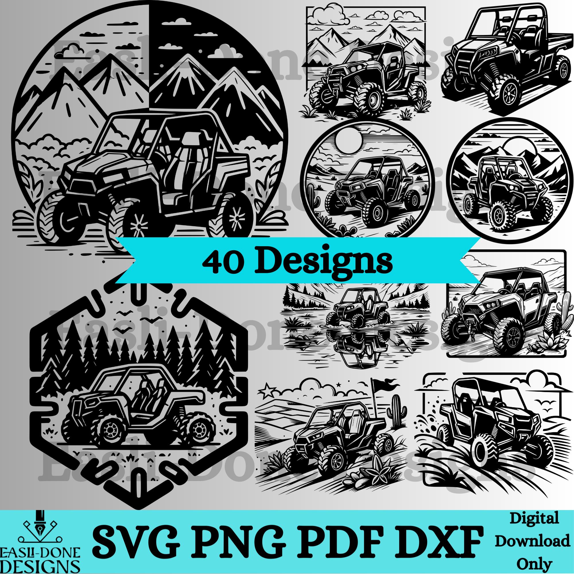 UTV Side by Side SVG Bundle: Off-road Clipart (digital Download) - Etsy