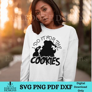 Funny Santa Claus SVG Cut File PNG Santa Cookies (Download Now) - Etsy