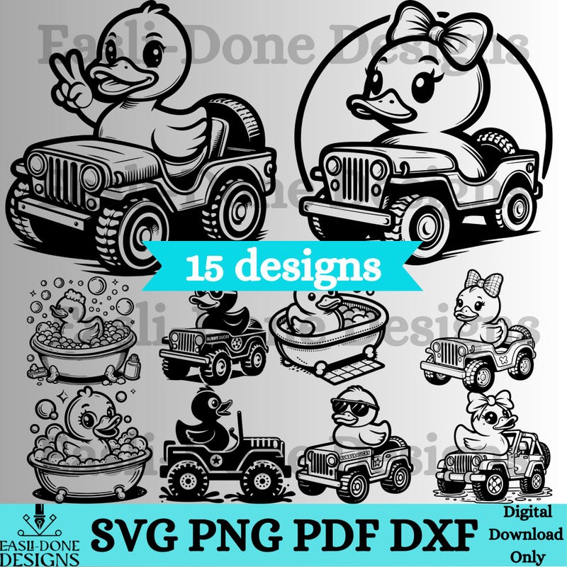 Duck Svg - Etsy