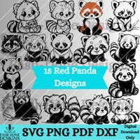 Red Panda - Etsy