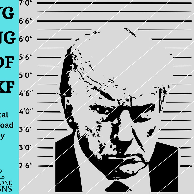 Trump Silhouette - Etsy