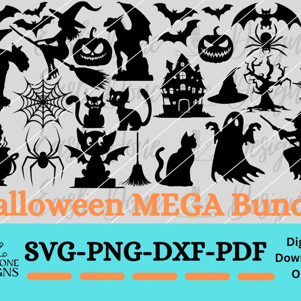 Halloween Window Silhouette - Etsy