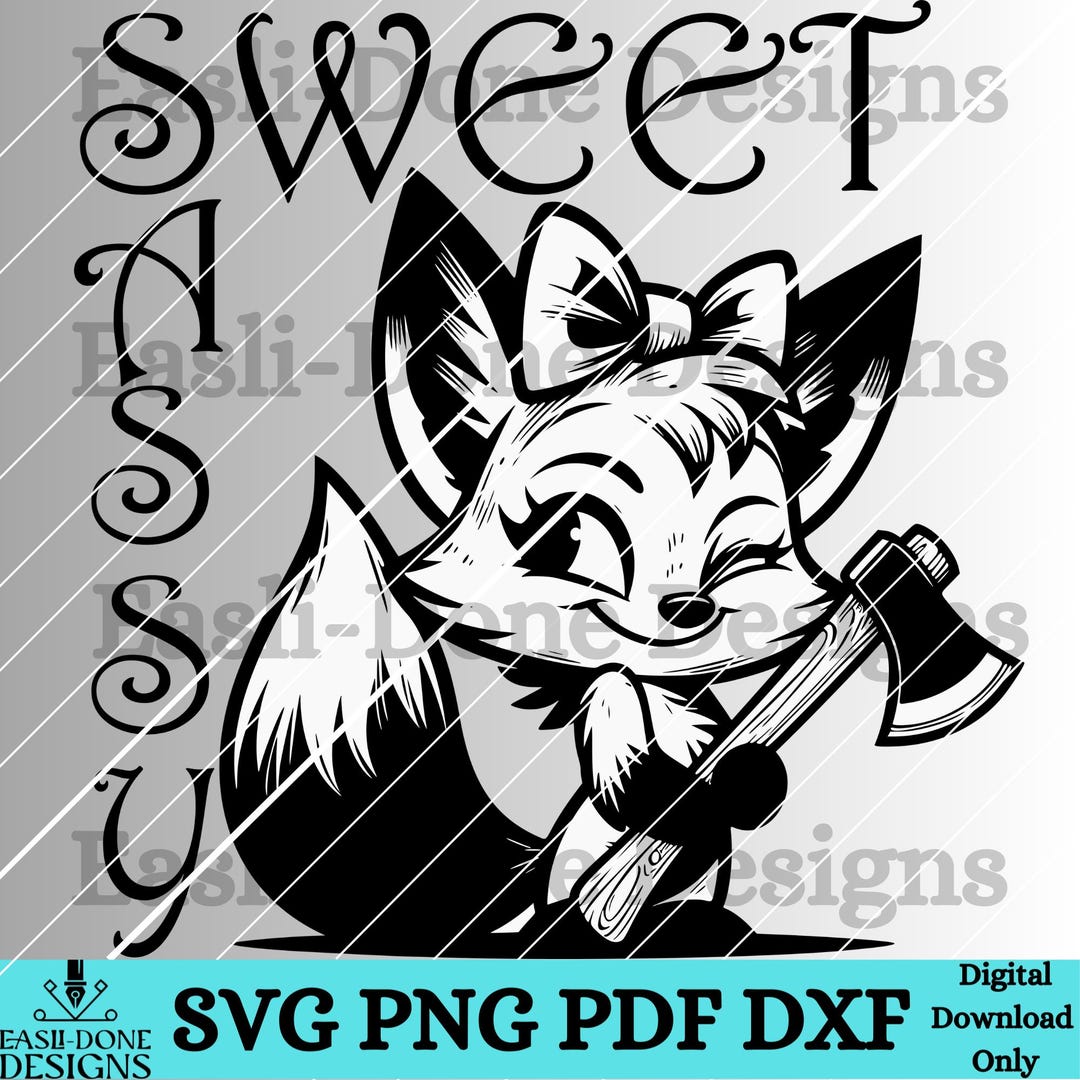 Sarcastic Fox SVG: Funny Sassy Shirt Design (digital Download) - Etsy